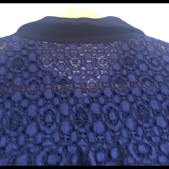 Boden | Tops | Boden Two Tone Lace Blouse | Poshmark